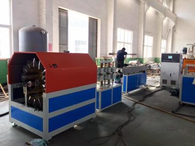 China Machine voor het maken van diepe schroefkanaalstructuur met PVC-vezelversterkte buisextruder Te koop
