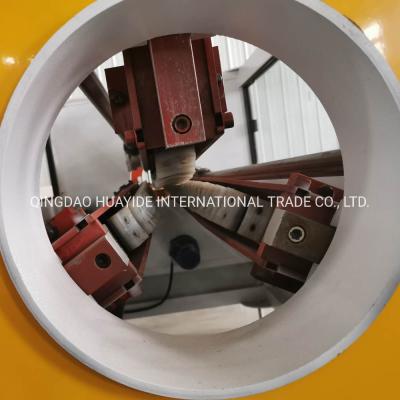 Chine Machine de fabrication de tuyaux en PVC dotée d'une structure de canal à vis profonde et d'une extrudeuse de tuyaux à vendre