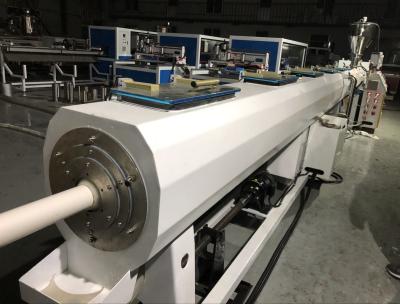 China Double-screw PVC Pipe Extrusion Machine / Extrusion Line for Large-scale Production for sale