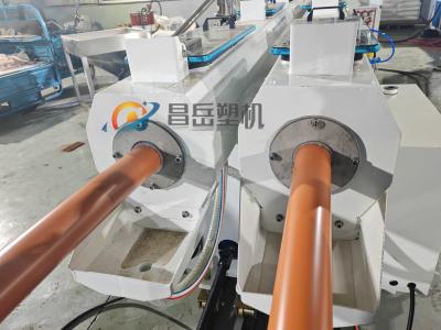 China Productielijn voor CPVC-buizen met dubbele schroeven voor aanvankelijke betaling in de elektriciteitsindustrie Te koop