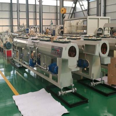 China Computerized Deep Screw PVC Tube Production Line voor output en klanttevredenheid Te koop