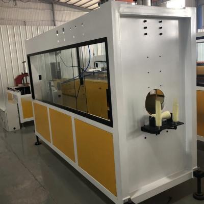 China Extrusora de tubos de escape Máquina de fabricação de tubos de PVC de acabamento rápido para produção rápida à venda