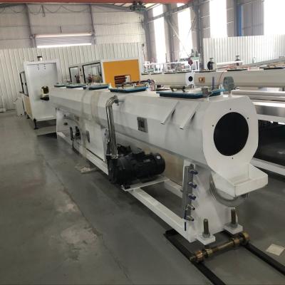 China Extrusora de tubos de escape Máquina de fabricação de tubos de PVC de acabamento rápido para produção rápida à venda