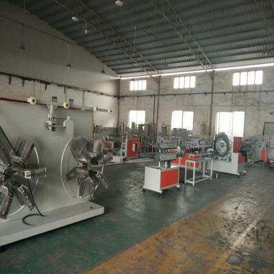 Chine Machine de fabrication de tuyaux renforcés de fibres de PVC durables avec système d'interconnexion complet à vendre
