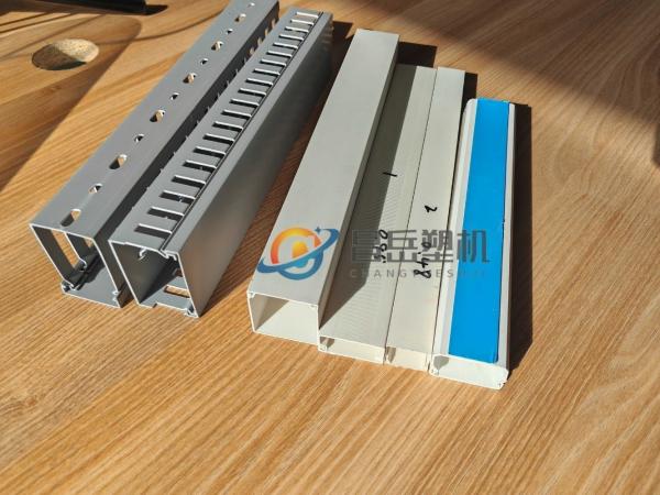 Quality 150Kg/H Duct Profile Extruder Machine Automatic PVC Trunking Cable for sale