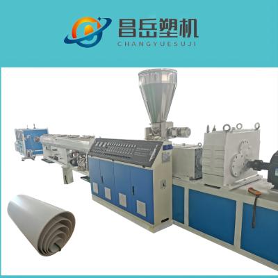 China Doppelschroef PVC-buis-extrudermachine met diep schroefkanaalstructuur en uitlaat Te koop