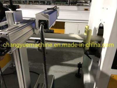 China Automatische PVC-Rohrproduktionslinie mit einfach zu bedienender Kunststoff-Extrusionsmaschine zu verkaufen