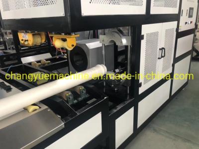 China Full Intermeshing Engagement System PVC Foam Pipe Production Line for PVC Pipe Making for sale