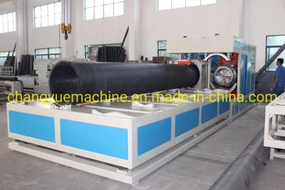 Chine Ligne de production informatisée de tuyaux de drainage en PVC avec structure d'assemblage de type séparé à vendre