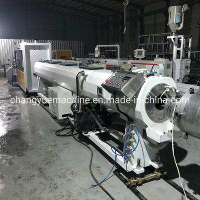 Chine Meilleure machine de fabrication de tuyaux en PVC avec automatisation automatique et double vis à vendre