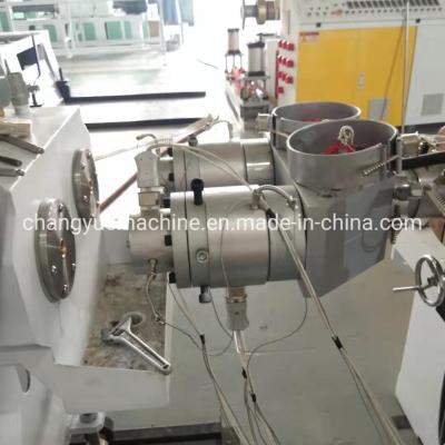 Chine 25*1,5*3,5m ligne de production de tuyaux en PVC avec technologie d'automatisation avancée à vendre