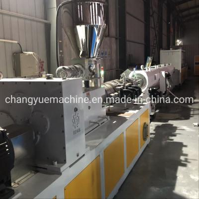 Chine Mode d'alimentation unique SJSZ65/132 Ligne de production de tuyaux de vidange en PVC pour les besoins du client à vendre