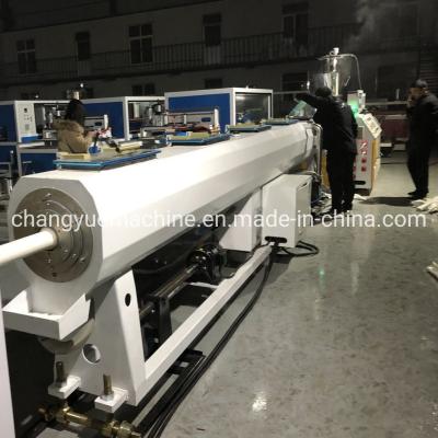 China Full Intermeshing Engagement System PVC Pipe Production Line for Plastic Processed PVC for sale
