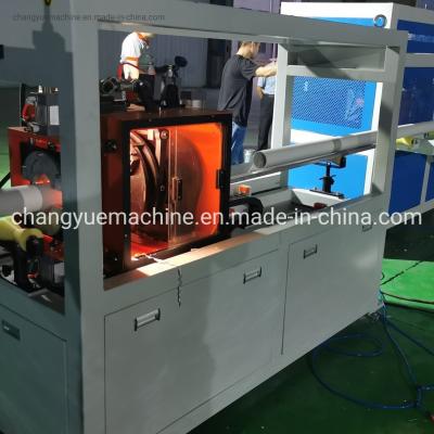 Chine Ligne de production de tuyaux en UPVC à double vis standard CE pour la fabrication automatique à vendre