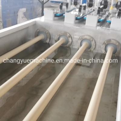 Chine Machine de fabrication de tuyaux de conduites en PVC avec structure et automatisation de canaux à vis profondes à vendre