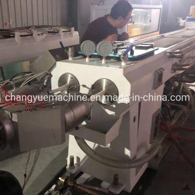 Chine Machine de moulage par extrusion à double vis pour la ligne de production de tuyaux en PVC les plus vendus à vendre