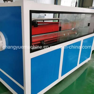 Chine Ligne de production de tubes en UPVC à extrudeuse de type séparé avec système d'interconnexion complet à vendre