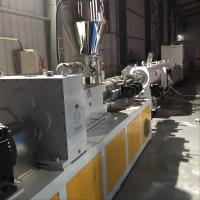 China Fast Speed One Feed PVC Pipe Making Machine with Computerized Control for sale