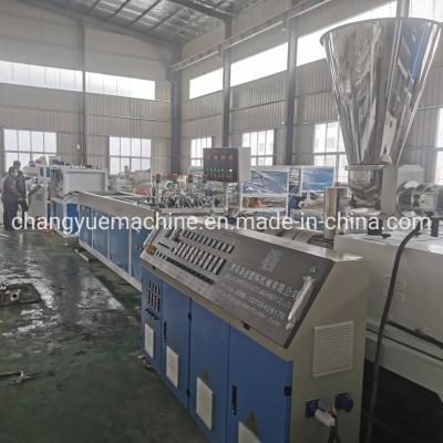 China Fast Shipping Cost PVC Conduit Pipe Making Machine and Affordable Twin-Screw Design for sale
