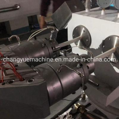 Chine Structure d'assemblage d'extrudeuse de type séparé pour la production de tuyaux de conduites en PVC puissants à vendre
