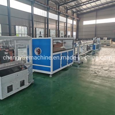 Chine Machine d'extrusion de tuyaux en PVC de monnaie américaine avec système d'interconnexion complet à vendre