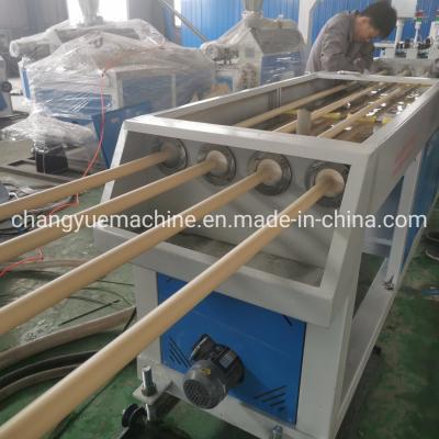 China Twin-Screw PVC Conbuit Pipe Production Line with Deep Screw Channel Structure Output for sale