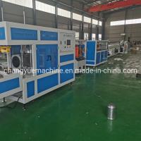 China Full Intermeshing Engagement System PVC Pipe Making Machine Class for Plastic Processed for sale