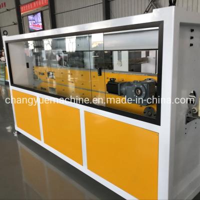 Chine Structure d'assemblage Ligne d'extrusion de tuyaux en PVC à double vis pour la production automatique à vendre