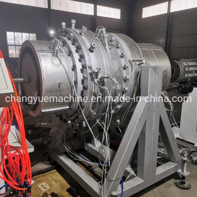 Chine Ligne de production de tuyaux en UPVC compétitive avec fonction d'échappement et fonctionnement automatique à vendre