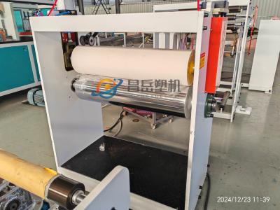 China Linha de extrusão de folhas de PP PE com calendário de três rolos para máquina de placas de plástico à venda