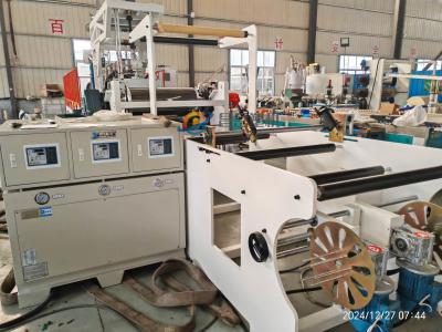 China Linha de extrusão de folhas de PP PE com calendário de três rolos para máquina de placas de plástico à venda