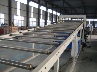 China Smooth UV Resistant UV Coating Extrusion Line With 500-1000Kg/H 2-30mm Board Thickness Range for sale