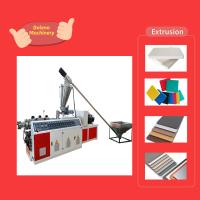 Quality 1220mm Width PVC Foam Board Extrusion Line With Automatic Cutting Machine 400kg for sale