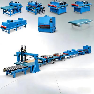 China 380V 50Hz 3 Phase UV Board Extrusion Line With 1000mm Output Width Water Cooling System for sale