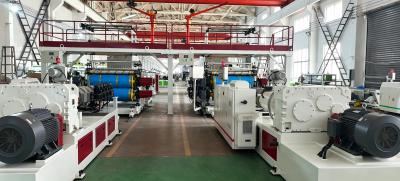 China 400-1000kg/H PVC Foam Board Extrusion Line Celuka Free Foam Board Making Machine for sale