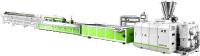 Quality High Precision Stable Running PVC Profile Extrusion Line with PLC Touch Control for sale