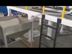 플라스틱 판기 기계를 위한 3 롤러 캘린더와 함께 PP PE 엽 extrusion 라인