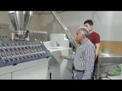 SJSZ 51/105 WPC Wall Panel Machine 300mm PVC Foam Board Extrusion Line
