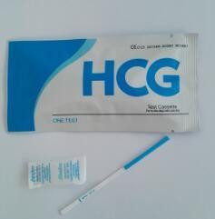China HCG early pregnant diagnostic for self testing kits/ 99% accurate HCG pregnancy strip/ Pregnancy Test kit for sale