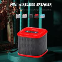 China 6×7×7cm Portable Bluetooth Speaker with 5W Output and 500mAh Battery - Bluetooth 5.0 Wireless Audio for sale