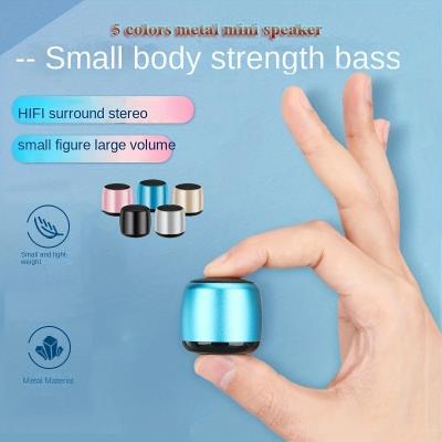 China 3W uitgangsvermogen draagbare draadloze luidspreker mini-subwoofer voor compacte audio-ervaring Te koop