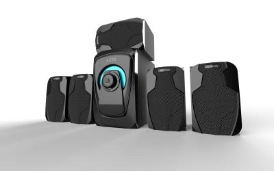 China Moldes privadas Sim Armário de madeira Hifi 5.1 alto-falante Sistema de home theater Comunicação USB à venda