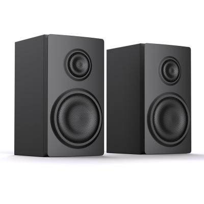 China AC Powered Bookshelf Speaker Dual Audio Input Wired Home Bluetooth Speaker for Active Mini for sale