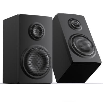 China AC Powered Bookshelf Speaker Dual Audio Input Wired Home Bluetooth Speaker for Active Mini for sale