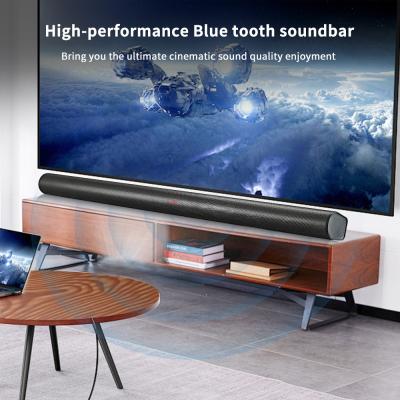 China ROHS Certified Sleek Design FM Radio Wireless Soundbar Speaker For Tablet for sale