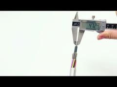 Outdoor Single Mode G657 Fiber Optics Cables GYTA 4 Core