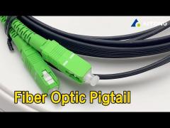 FTTH Fiber Optic Pigtail 15M PVC Low Loss Good Repeatability For Indoor