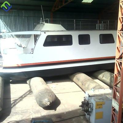 China Rubber Airbag Ship Launching Airbags Marine Rubber Balloon Strength Synthetic-tire-cord Fabric for Shipyards for sale