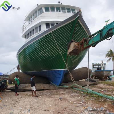 China Ship Launching And Lifting Marine Inflatable Rubber Airbags  inflatable marine airbags for sale