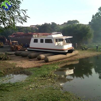 China air compressed water ballon for vessel launching water launch bag ship airbag boat lift air bags for sale